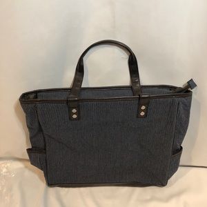 thirty-one | Bags | New Thirty One Cindy Tote Railroad Denim | Poshmark